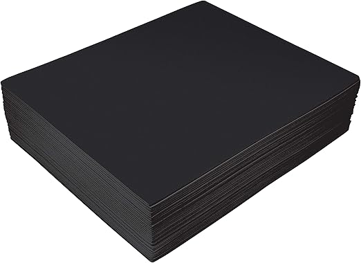 Black EVA Foam Sheets, 30 Pack, 2mm Thick, 9 x 12 Inch, by Better ...