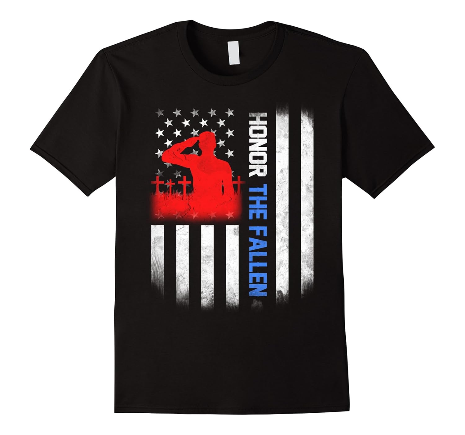 Honor The Fallen Shirt US Flag-CD – Canditee
