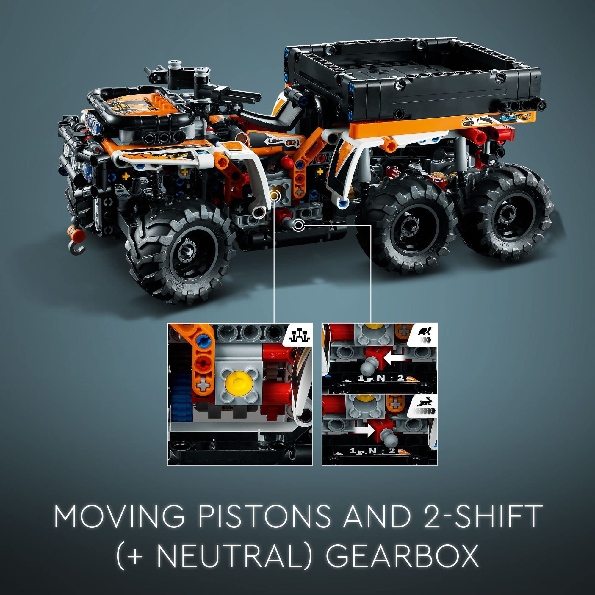 Mua Technic All-Terrain Vehicle 42139, 6-Wheeled Off Roader Model Truck ...