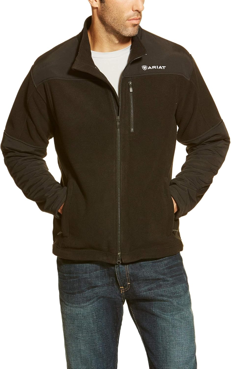 Amazon.com: ARIAT Men's Crescent Fleece Jacket: Clothing