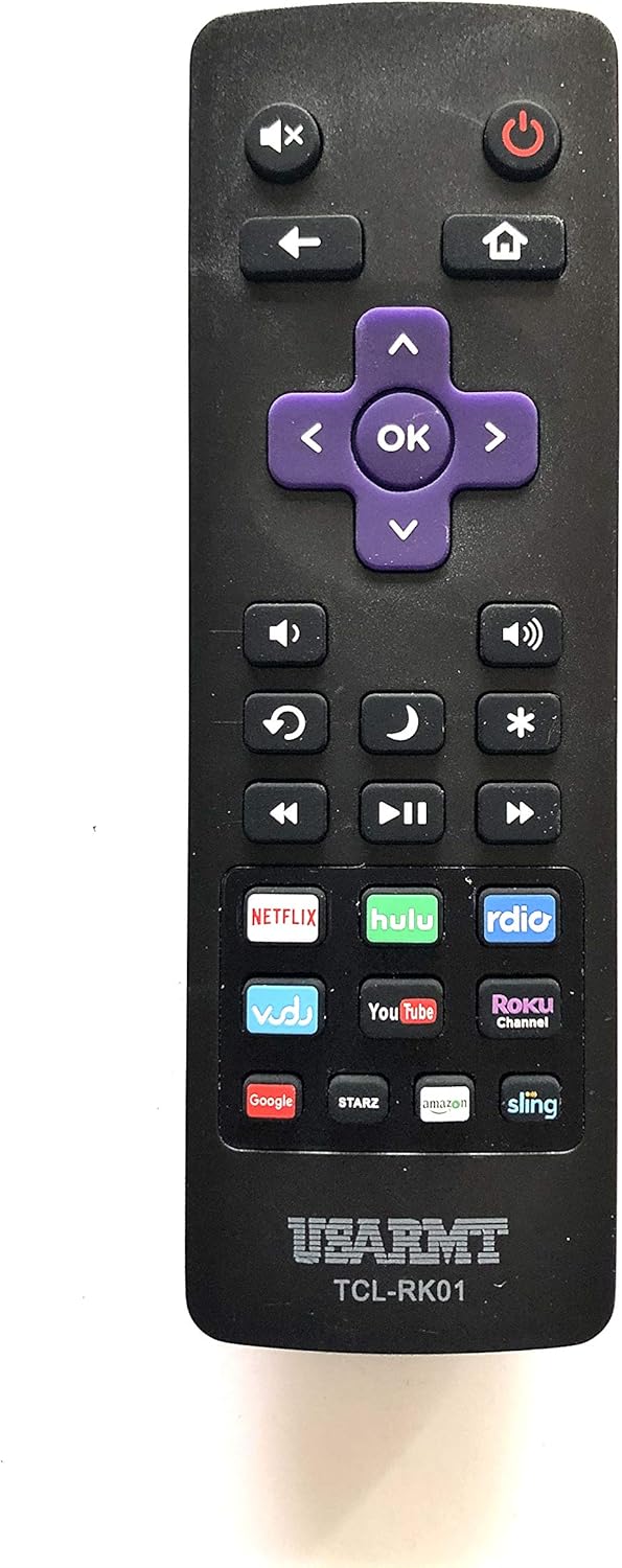 Amazon TCL Universal Roku Remote Control Works For All TCL Roku TV Home Audio Theater amazon-tcl-universal-roku-remote-control-works-for-all-tcl-roku-tv-home-audio-theater