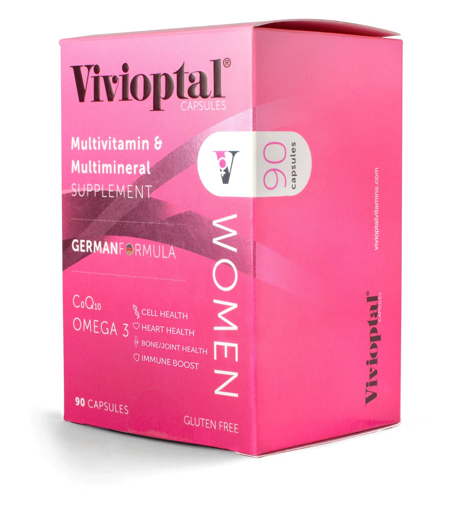 Amazon.com: Vivioptal Multi 90 Capsules - Multivitamin & Multimineral ...