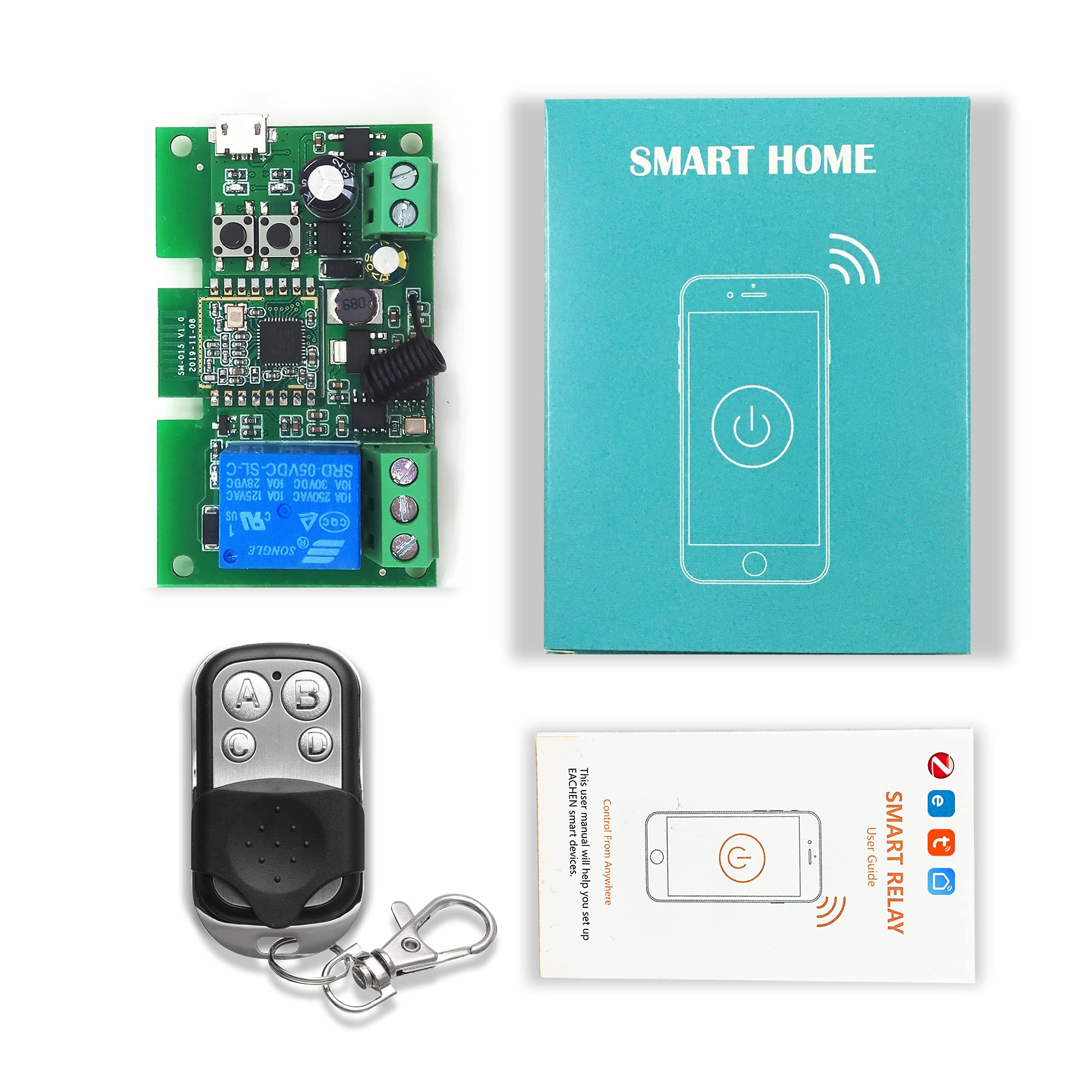 Mua 1 Channel 5-12V Zigbee Smart Relay Switch, Adjustable Self-Flock ...