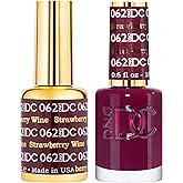 Amazon.com: DND DC Gel Polish Set, Brown Collection, UV/LED Gel Polish ...