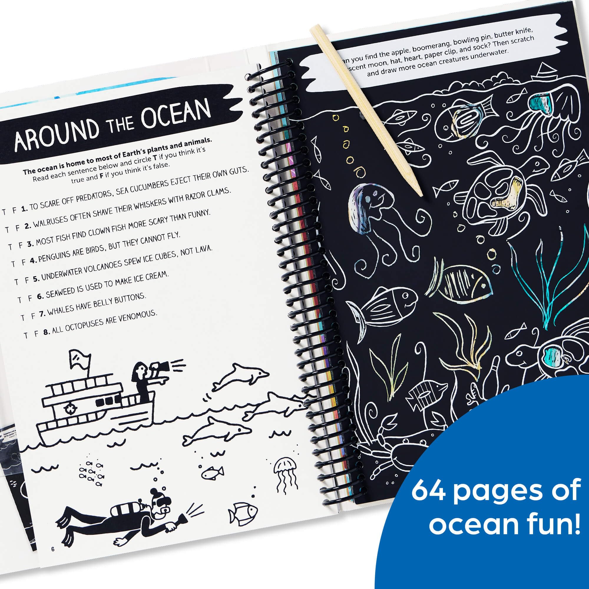 Mua Scratch-Off Hidden Pictures Mysterious Ocean Puzzles (Highlights ...