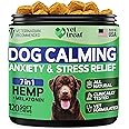 Amazon.com : Hemp Calming Chews for Dogs - Dog Calming Chews - Anxiety Relief Treats with ...