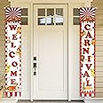 Amazon.com: PAKBOOM Welcome Carnival Circus Yard Sign Door Banner ...