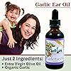 Herb Lore Garlic Oil Ear Drops - 2 fl oz - Garlic Ear Oil Drops for Dry ...