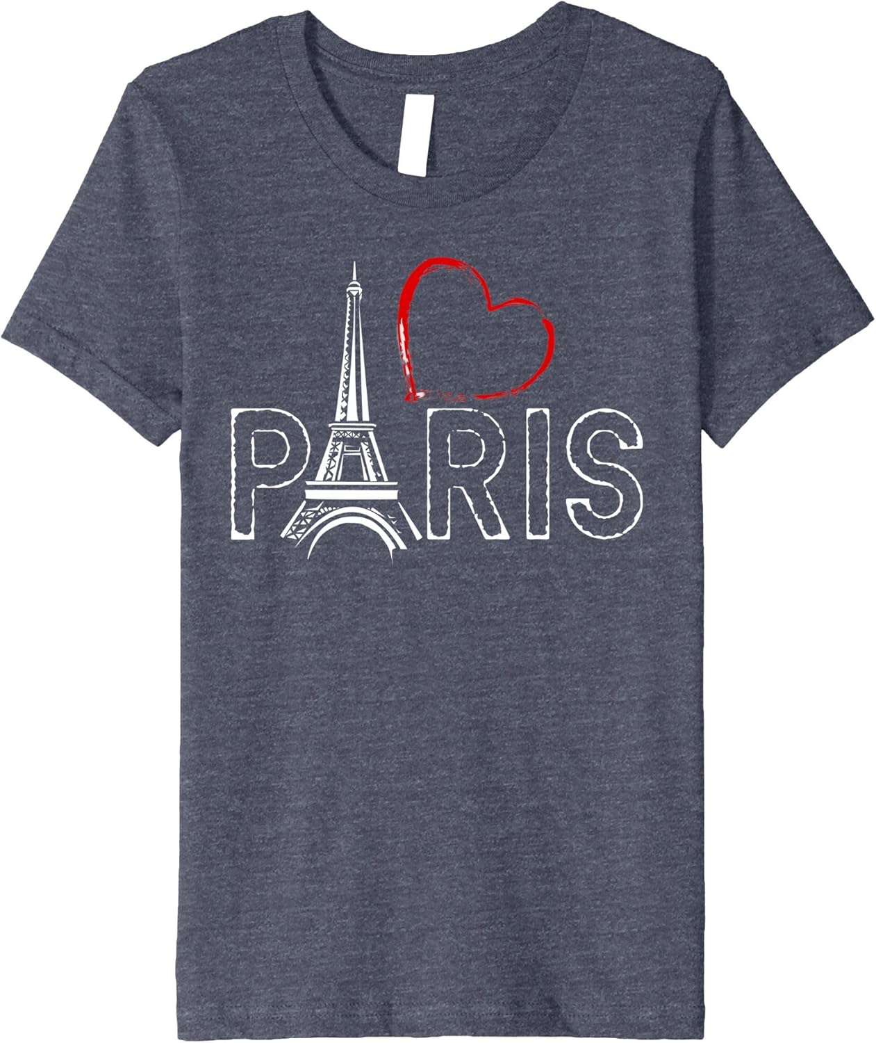 Amazon.com: I love Paris. Tee Shirt: Clothing