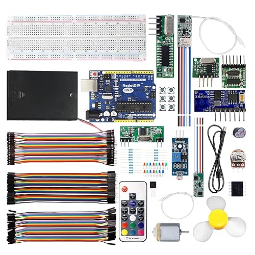 Super Starter Kit Based On Arduino Uno R3 With Tutorial And Controller