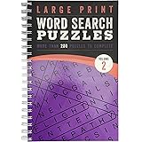 Large Print Word Search Puzzles Volume 2: Over 200 Puzzles to Complete ...