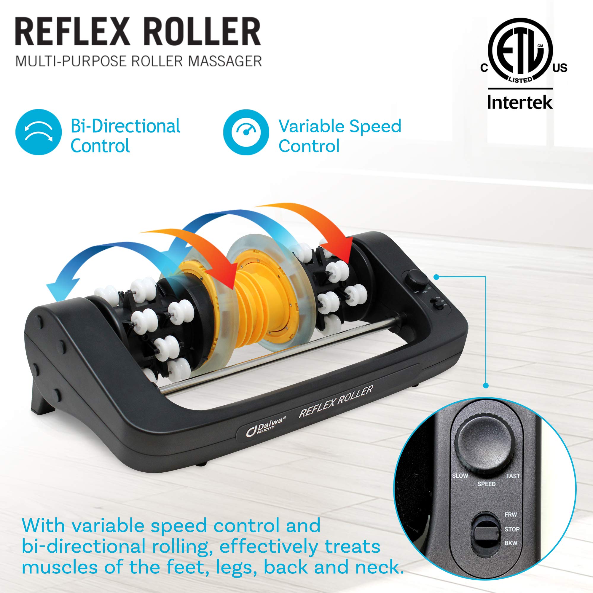 Mua Daiwa Felicity U.S. Jaclean Electric Foot Massager Calf Roller ...