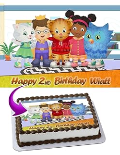 Buy Daniel Tiger's Neighborhood Edible Image Cake Topper Party ...