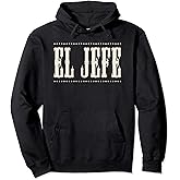 Amazon.com: El Jefe Design - The Boss In A Mexican Styled Font T-Shirt ...