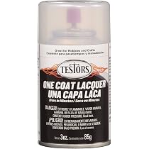 Model Master Spray Testors Spray Lacquer 3oz Clear Matte Dullcote 1260T ...
