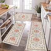 Amazon.com: Pauwer Farmhouse Kitchen Rugs Sets of 3, Kitchen Runner ...