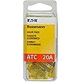 Amazon.com: Bussmann (VP/ATC-20-RP) Yellow 20 Amp 32V Fast Acting ATC Blade Fuse, (Pack of 25 ...