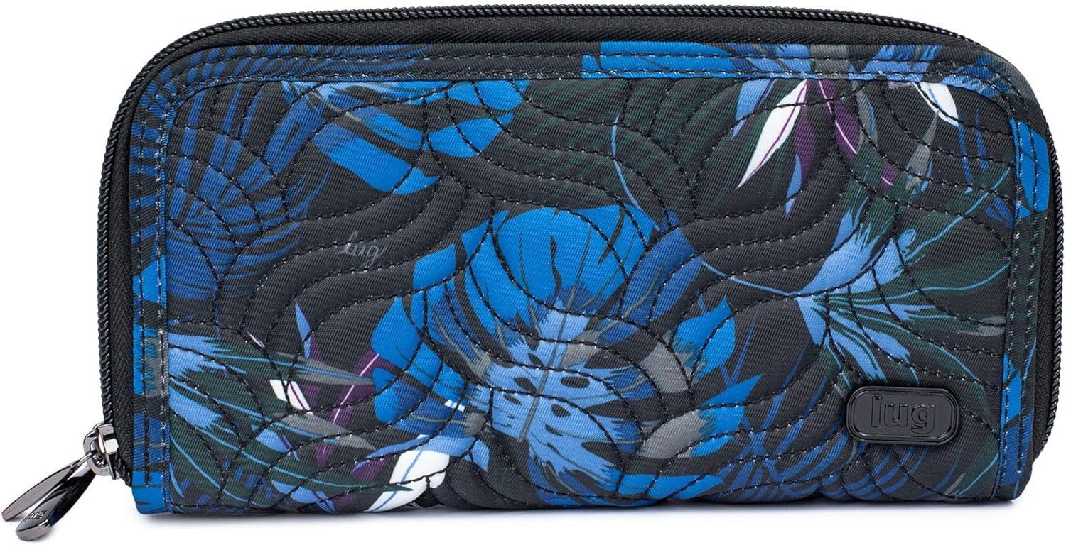 Amazon.com | Lug Women's Splits XL Wallet, Botanical Black, X-Large ...