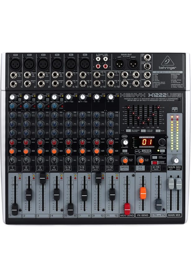 Behringer Europower Pmp500 500w 12 Channel Powered Mixer