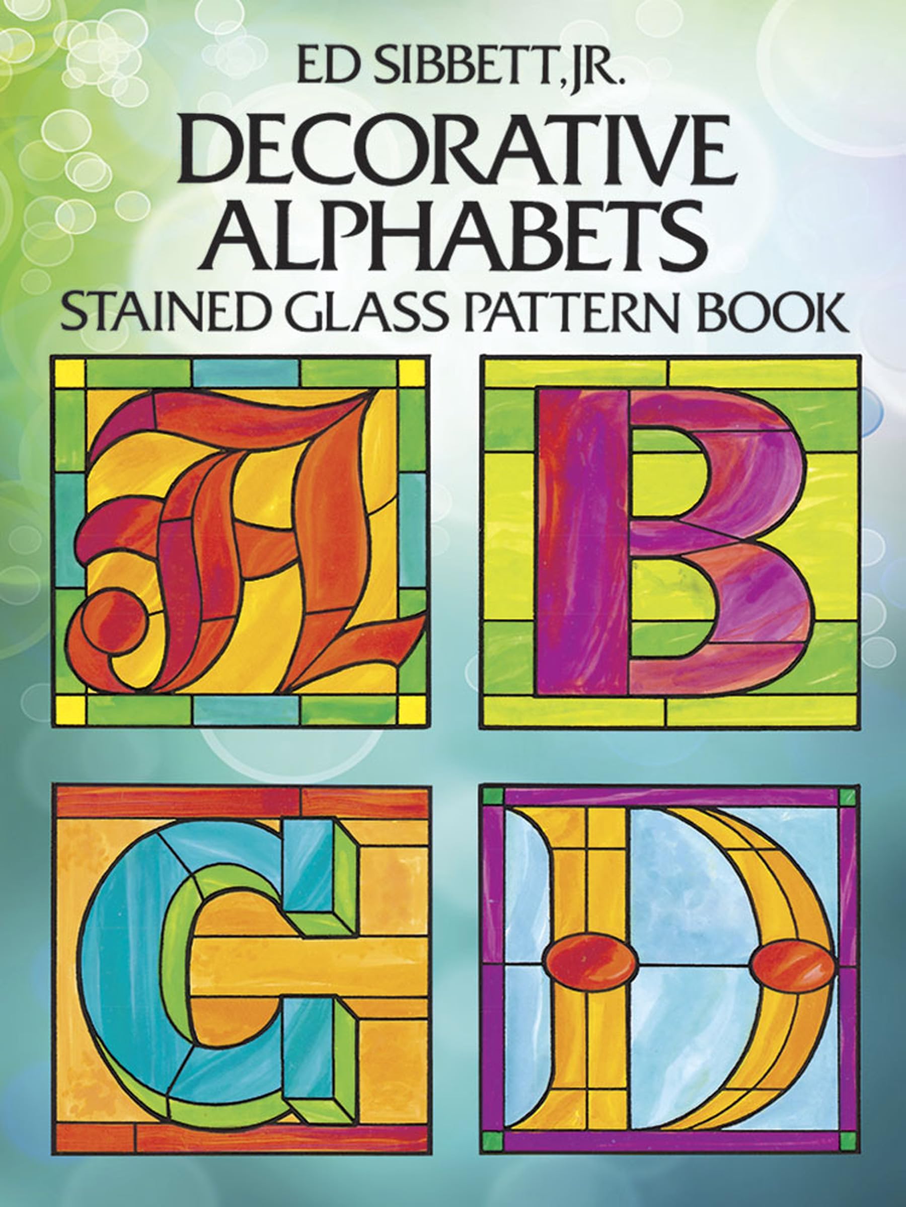 Mua Decorative Alphabets Stained Glass Pattern Book (Dover Crafts ...