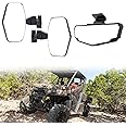 Amazon.com: Rear View Mirror and Side Mirrors Kit for Can-Am Defender ...