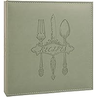 Amazon.com: COFICE Recipe Binder – 8.5x11 3 Ring Blank Family Recipe ...