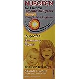 Nurofen for Children Baby Medicine Strawberry Ibuprofen, 100 mg - 3 ...