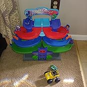 Amazon.com: PJ Masks Spiral Die Cast Playset, Multi-color, Model:24891 ...