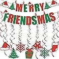 Amazon.com: Merry Friendsmas Party Decorations Ugly Christmas Sweater ...
