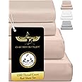 Amazon.com: THREADS OF EGYPT 100% Egyptian Cotton Sheets Queen Size ...