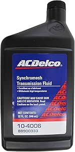 Genuine GM Fluid 88900333 Synchromesh Transmission Fluid - 32 oz ...