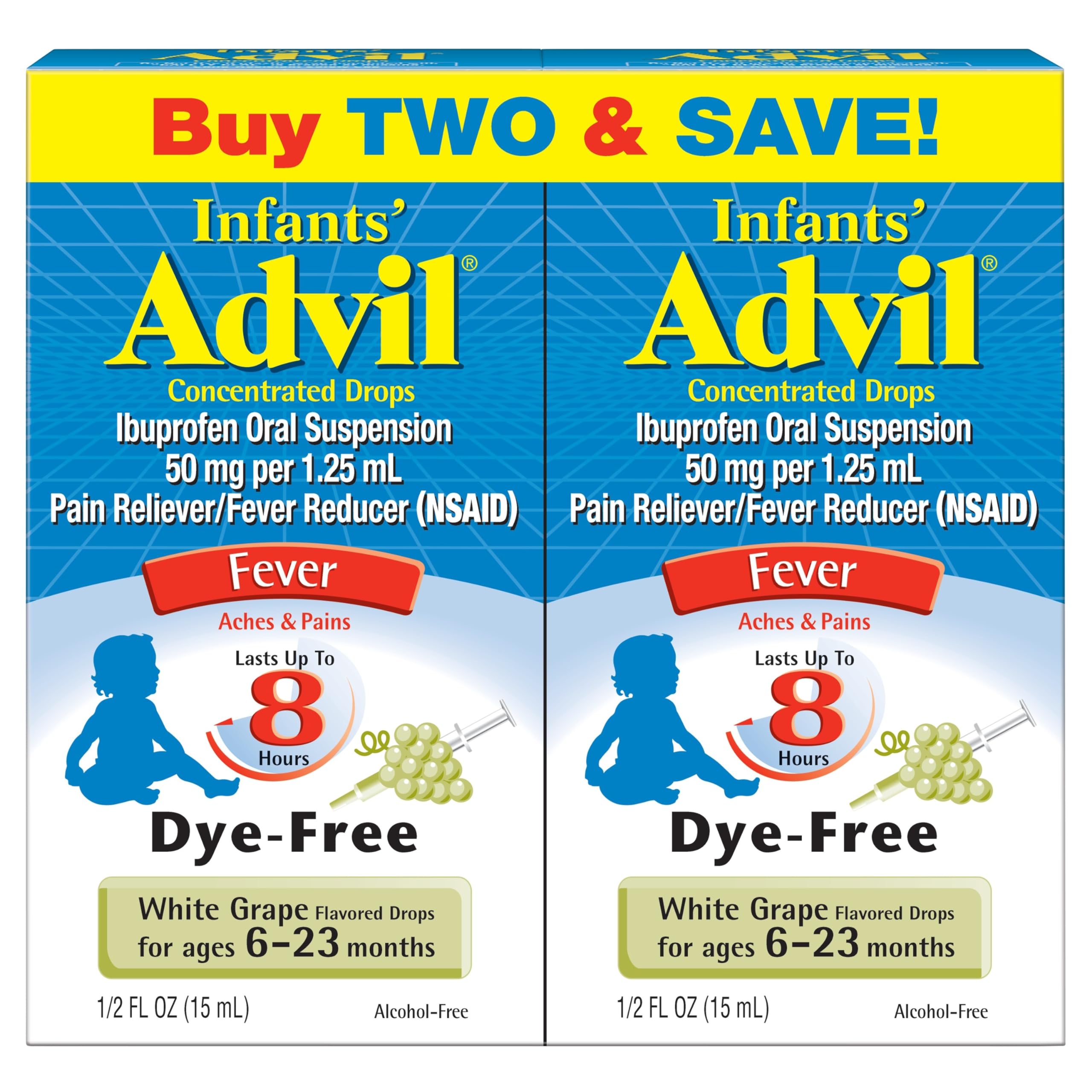 Mua Infants' Advil Liquid Pain Reliever and Baby Fever Reducer, Infant ...