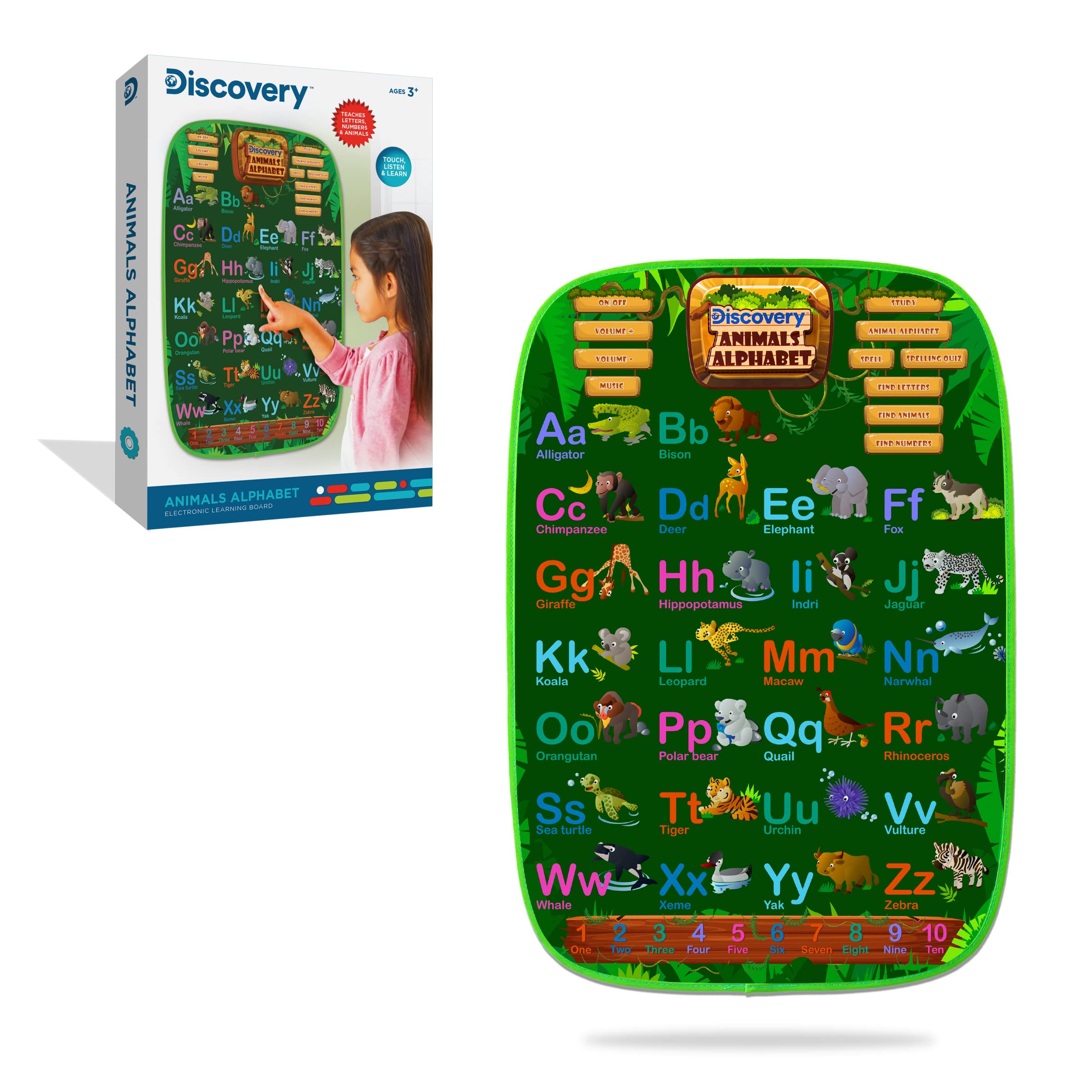 Mua DISCOVERY KIDS Animal Alphabet Electronic Learning Board, 2 ...