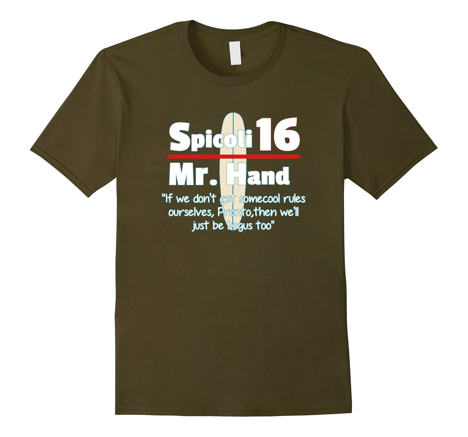 Spicoli Fast TImes shirt Spicoli 16 Spicoli Hand fan shirt-RT – Rateeshirt