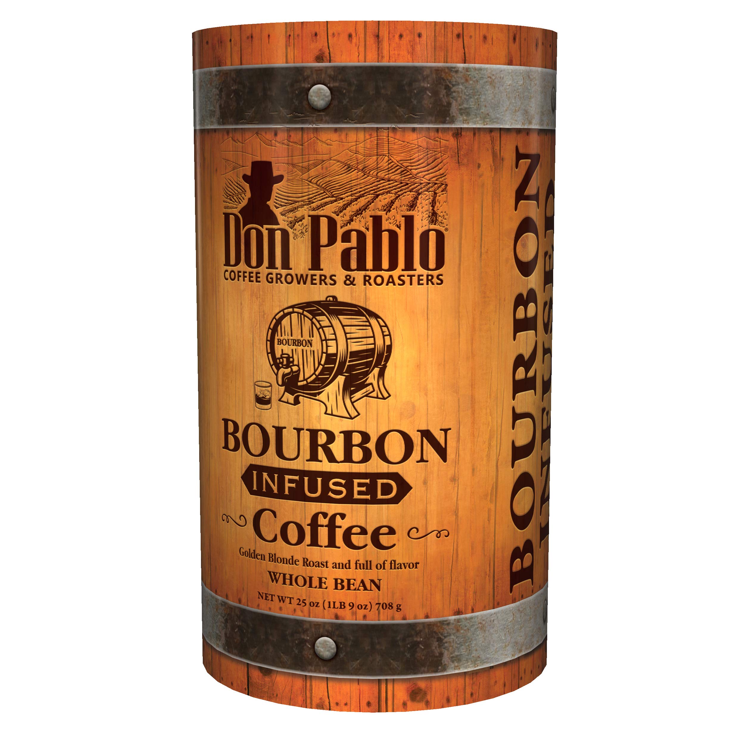 Mua 25oz Don Pablo Bourbon Infused Specialty Coffee - Whole Bean Coffee ...