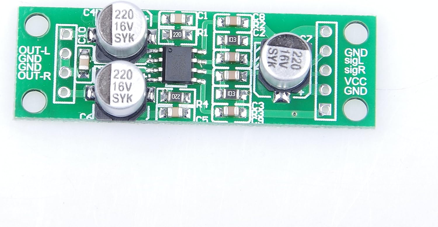 Amazon.com: KNACRO TDA2822 1.5W + 1.5W Dual Channel Digital Audio ...