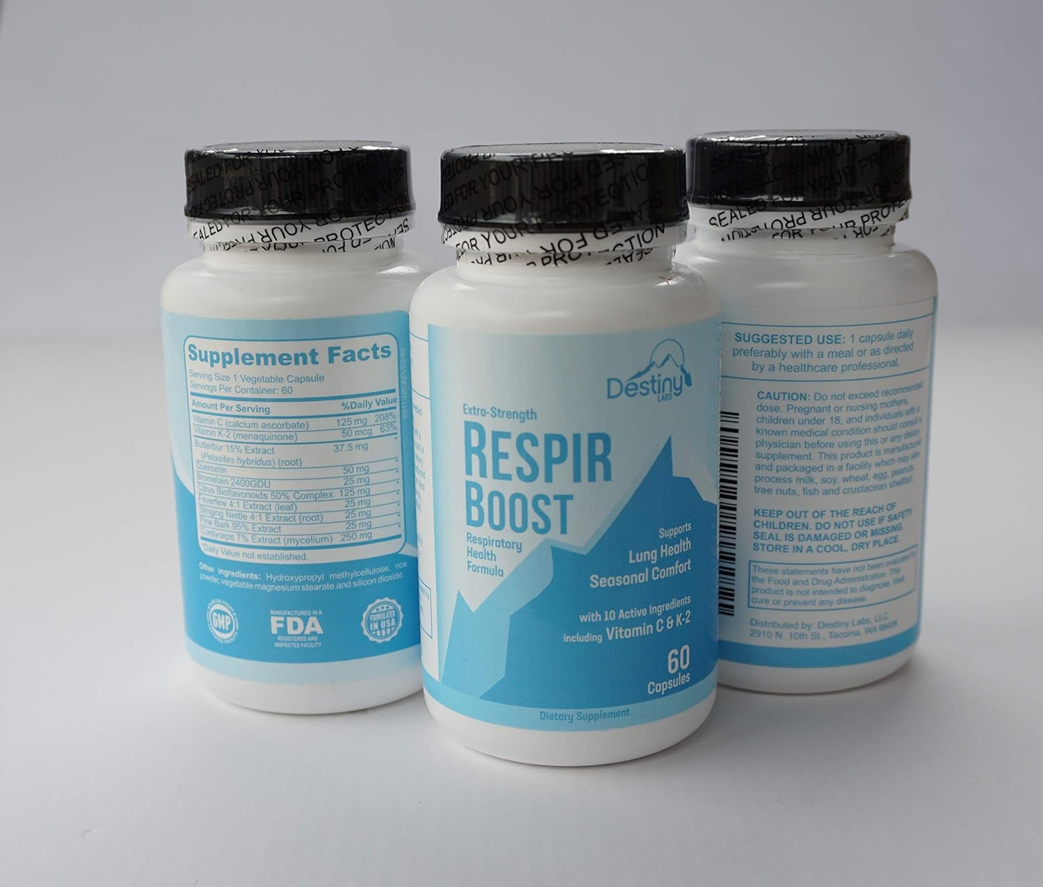 Respir-Boost - Lung Cleanse with Cordyceps - Supports Lungs and ...