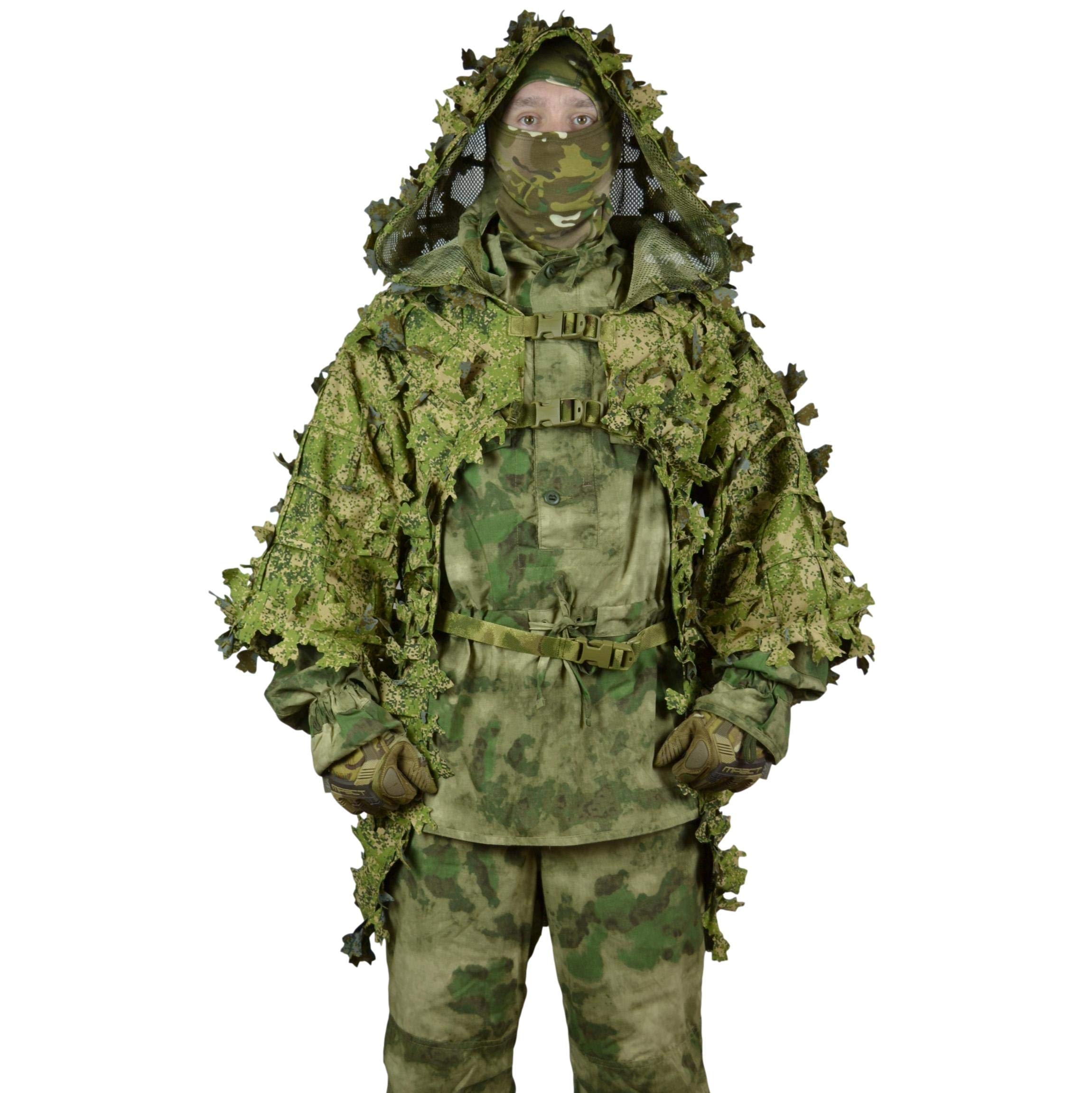 Giena Tactics Ghillie Suit Alligator 3D Russian Sniper Coats/Viper ...