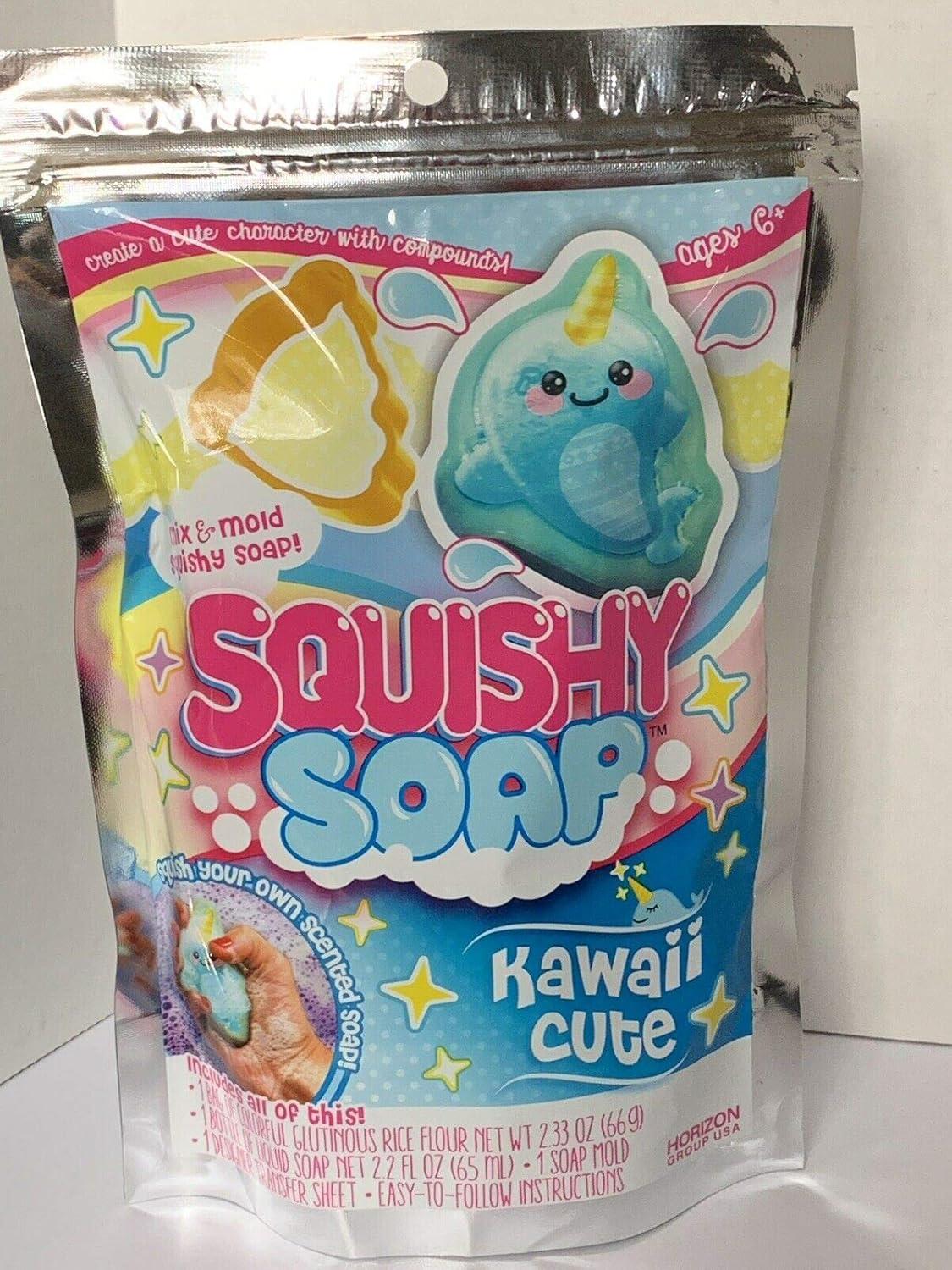 Amazon.com: Squishy Soap Mix & Mold, Kawaii Cute