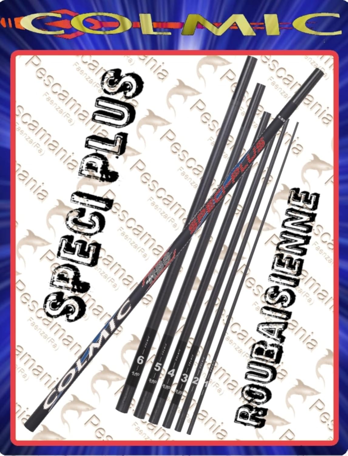 Colmic SPECI Plus 5,50 mt: Amazon.it: Sport e tempo libero