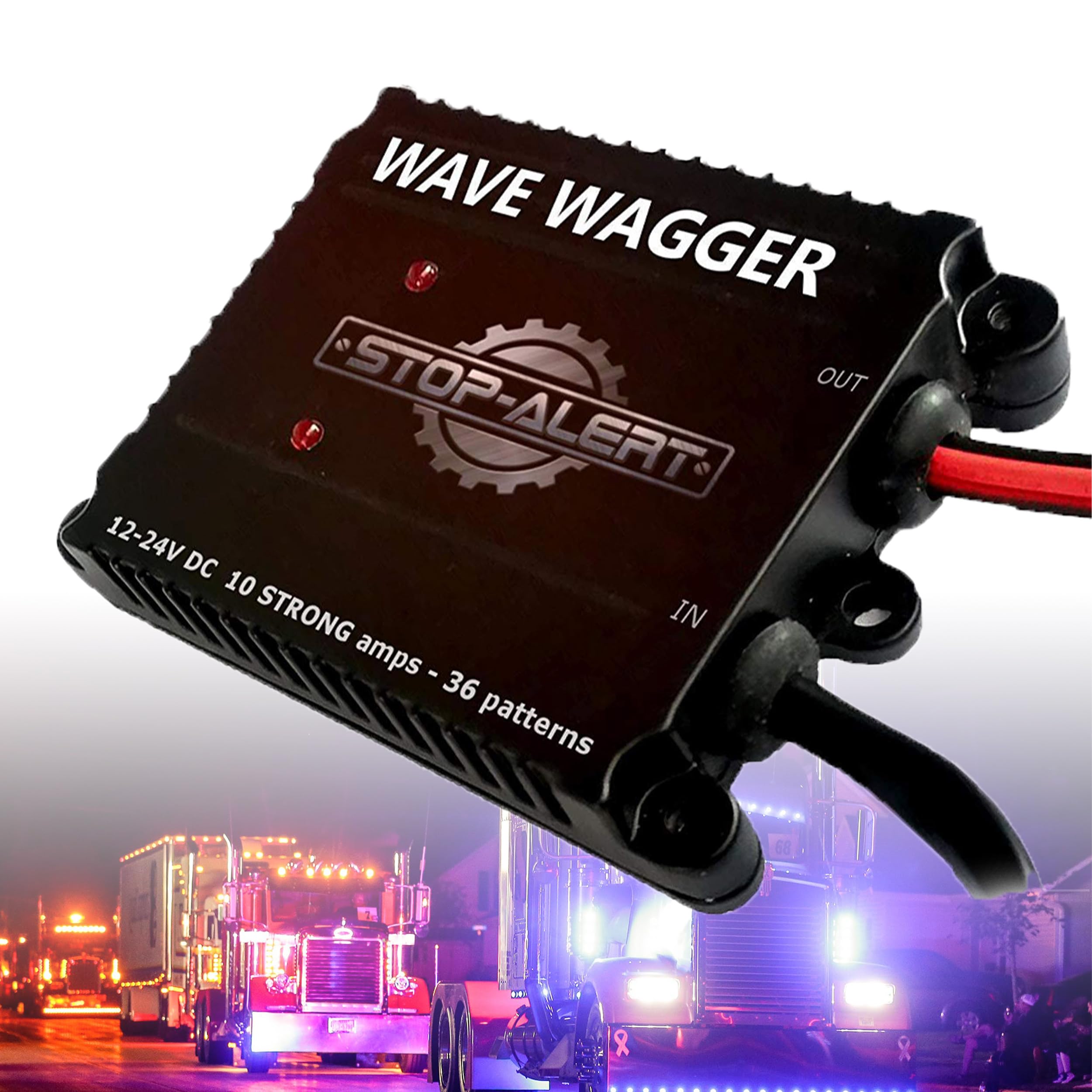 Mua New Wig Wag 36 Pattern Wave Wagger - Headlights Module 10 AMPS Electronic Alternating Heavy ...