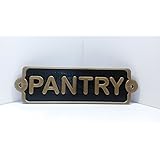Switch Plate Tags PANTRY Name Signs Labels Cast Brass | Renovator's ...