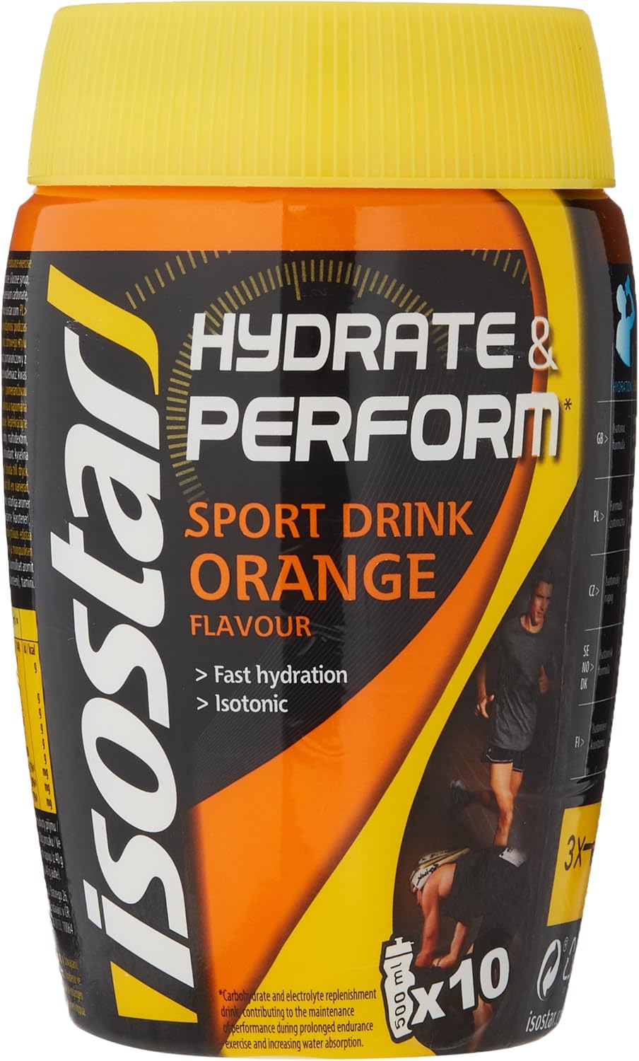 Isostar Hydrate & Perform 400G Case Of 6 - Orange: Amazon.co.uk: Grocery