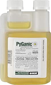Amazon.com : PyGanic Gardening 8oz, Botanical Insecticide Pyrethrin ...