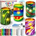 Amazon.com: MHMYDIS Make Your Own Clay Luminaries - Arts and Crafts ...