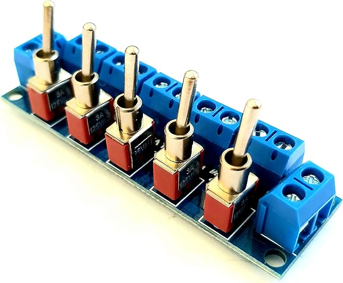 RKswitch1 V2 Toggle Switch Module for Model Railway Ideal for lighting ...