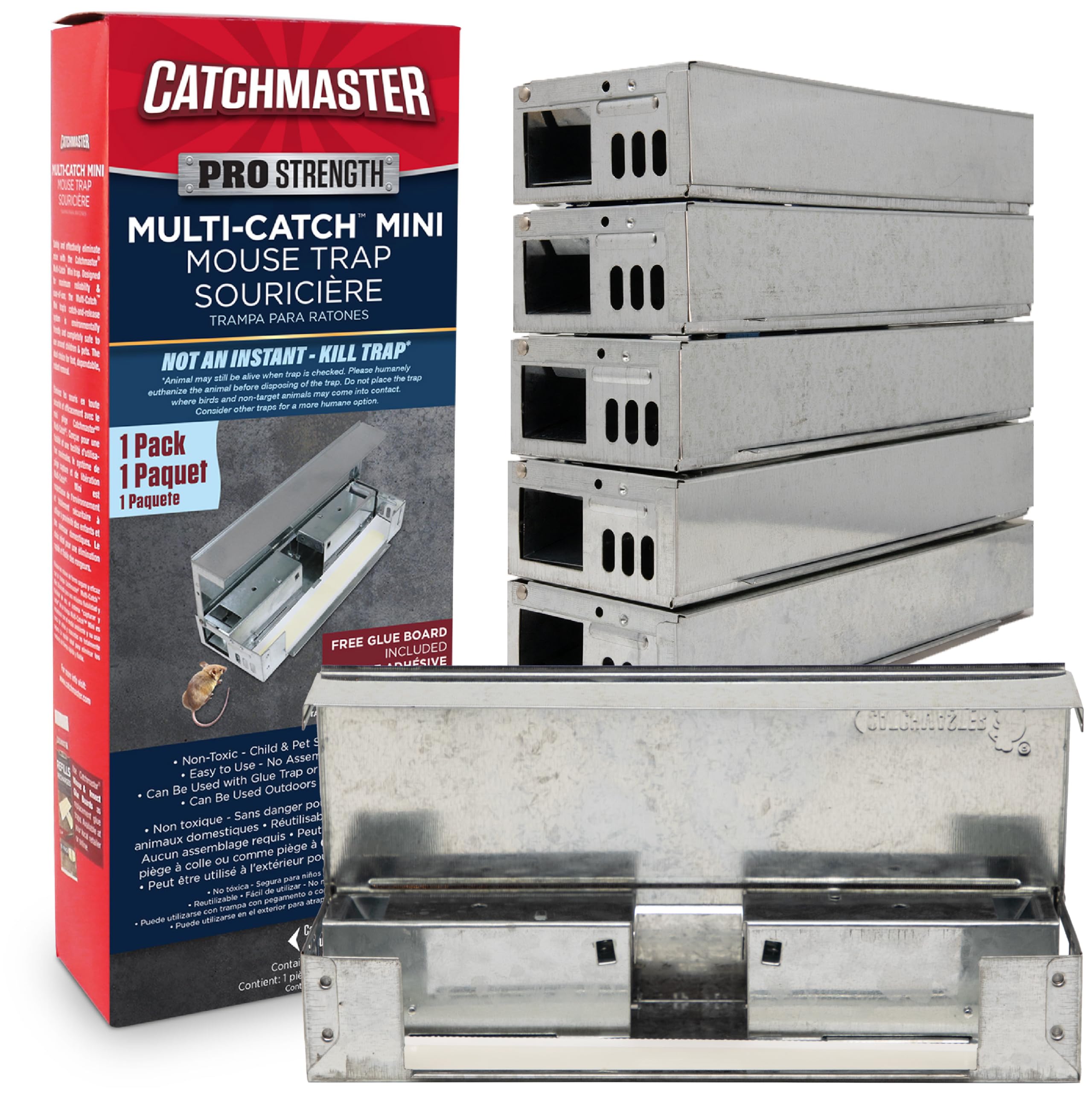 Mua Catchmaster Pro Series Multi-Catch Mini Mouse Trap 6-Pack, Humane ...