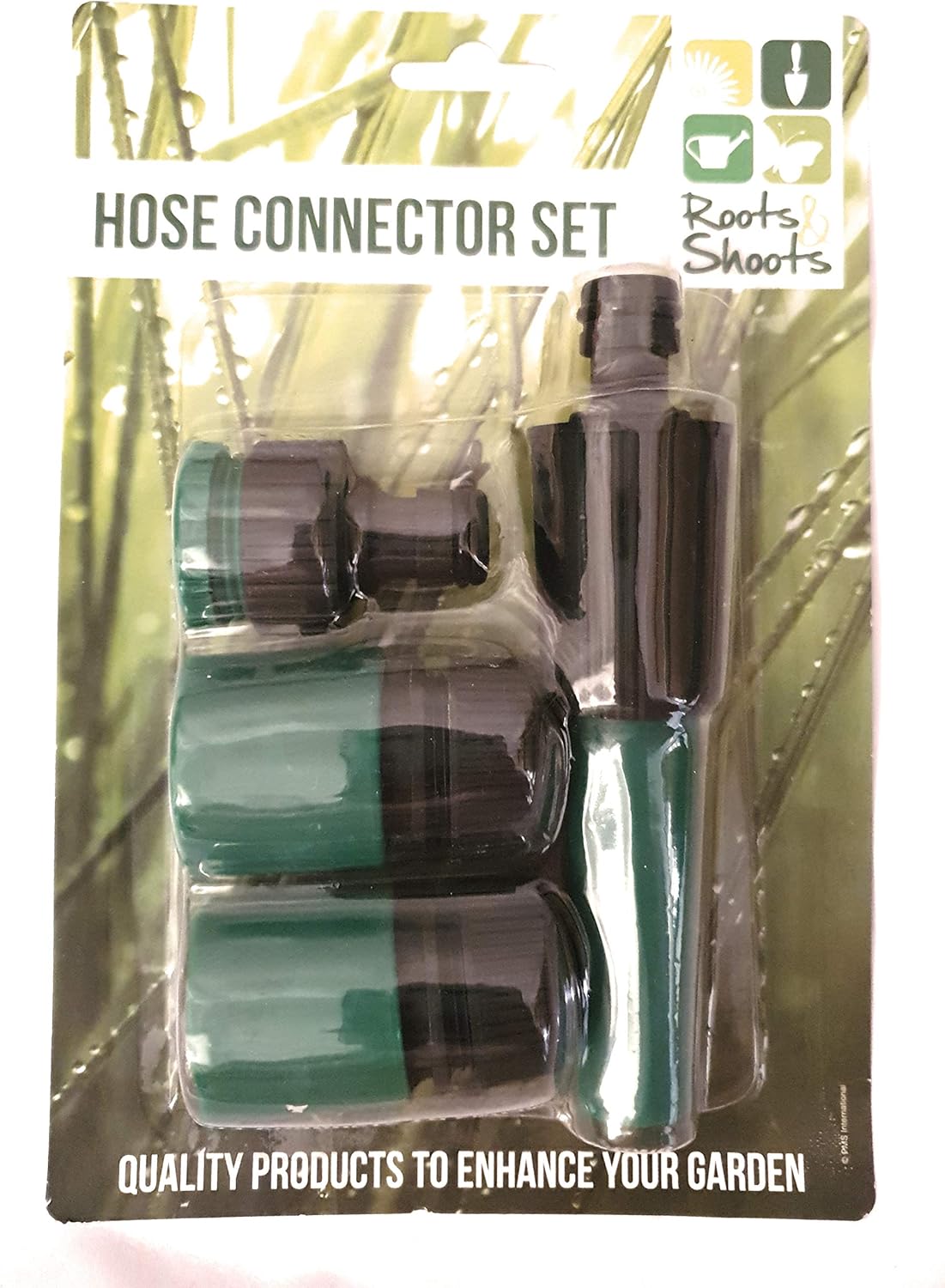 Roots & Shoots Hose connector set 4 pcs - BigaMart