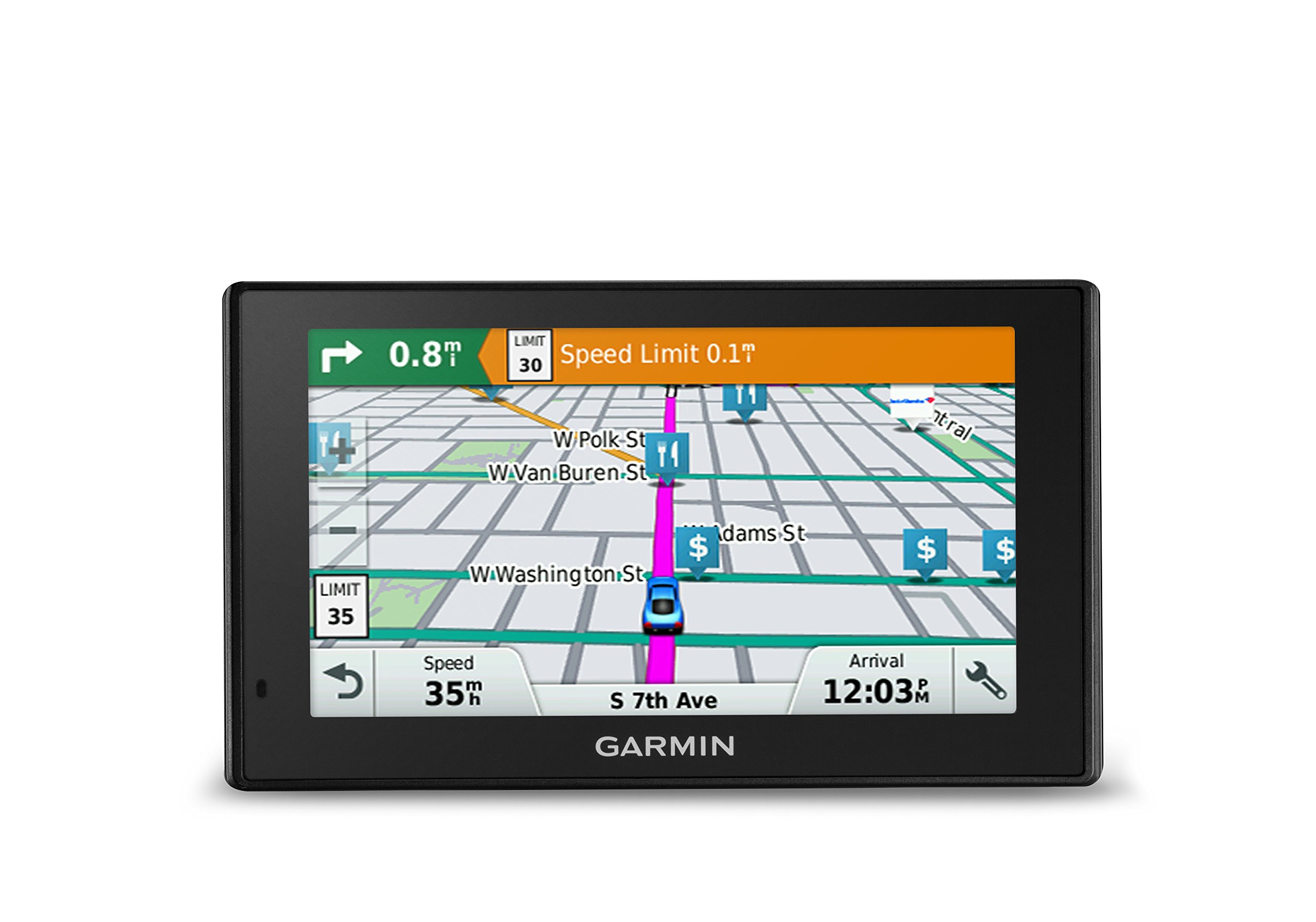 Garmin DriveSmart 50 NA LMT GPS Navigator System With Lifetime Maps And ...