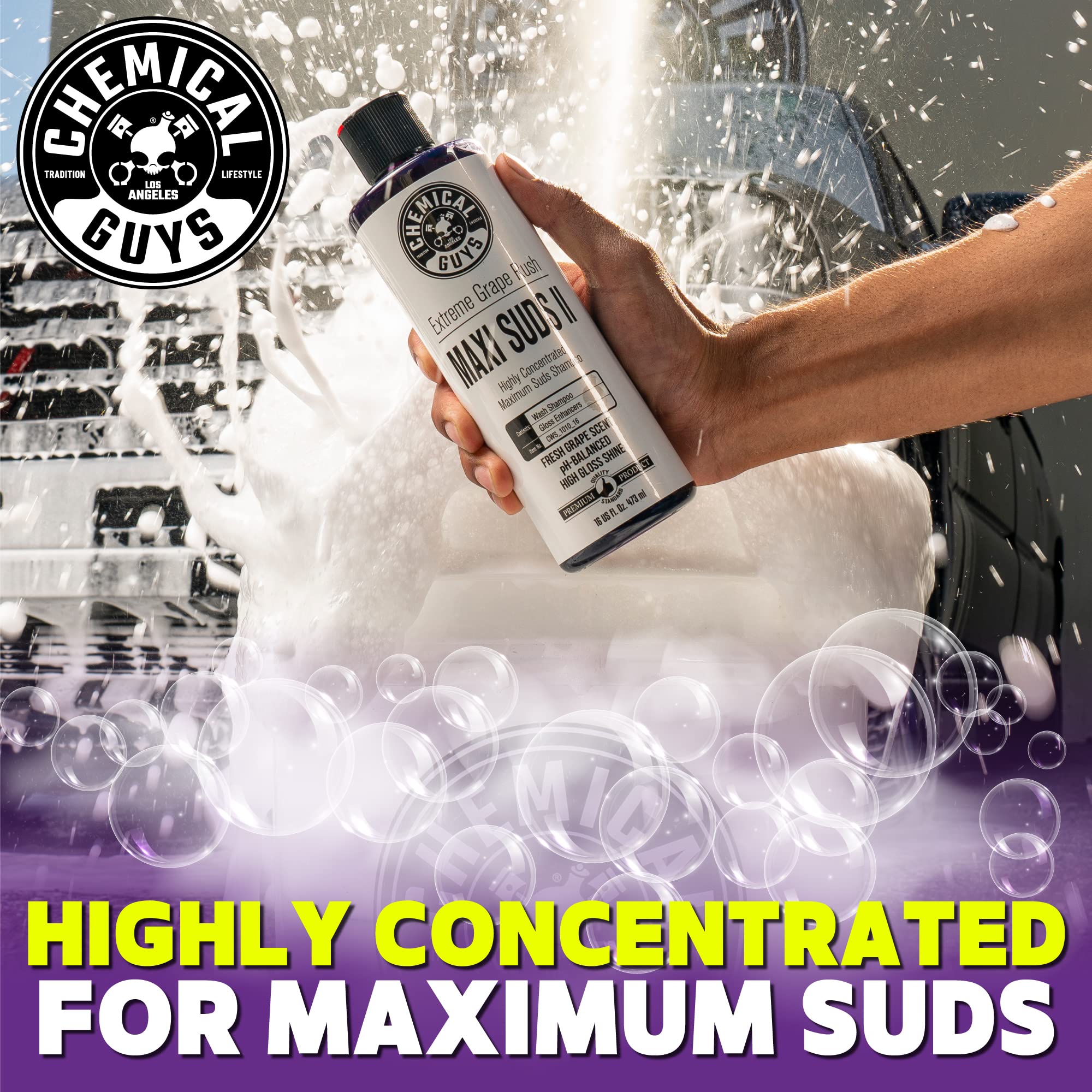 Mua Chemical Guys CWS/1010/64 Maxi-Suds II Foaming Car Wash Soap (Works ...